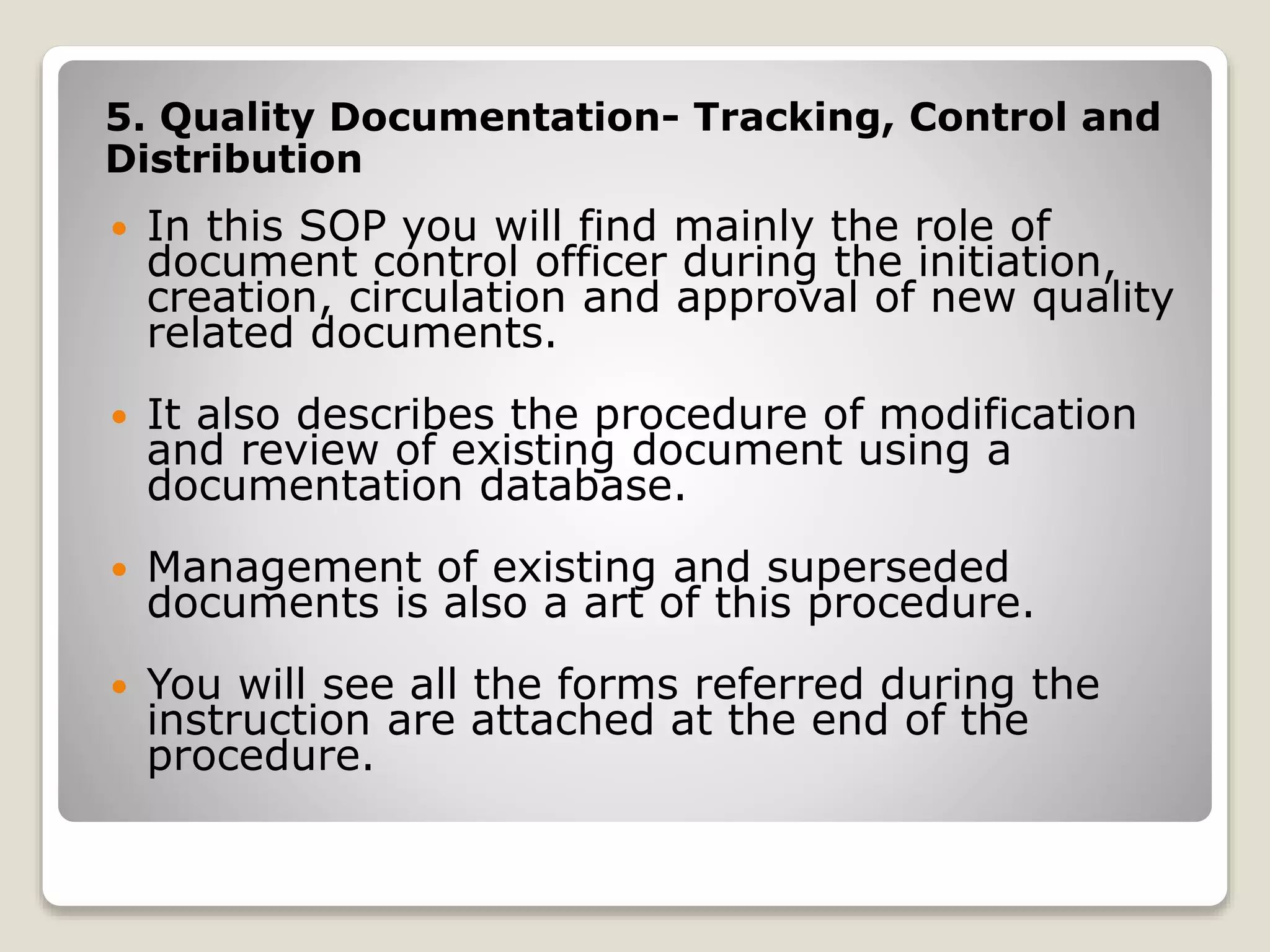 Basic concepts of QA and QC | PPTX