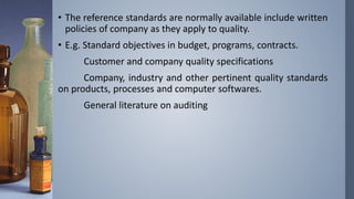 Basic concepts of quality assurance | PPTX