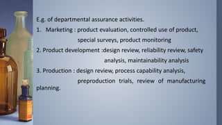 Basic concepts of quality assurance | PPTX