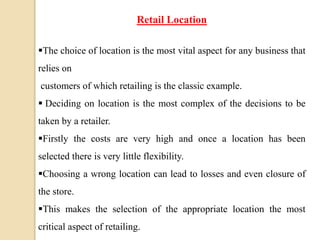 Basic Concepts of Retail Management | PPTX