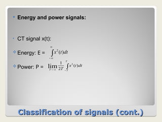 Basic concepts of signals and systems lecture summary.ppt
