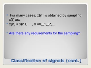 Basic concepts of signals and systems lecture summary.ppt