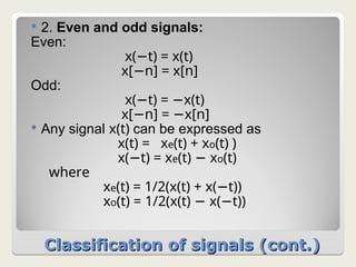Basic concepts of signals and systems lecture summary.ppt