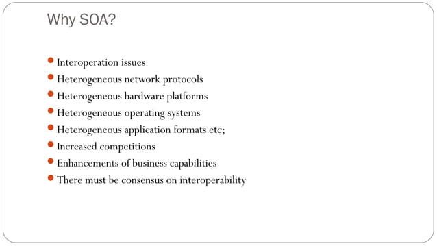 Basic concepts of soa | PPT