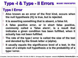 Basic concepts of statistics | PPT