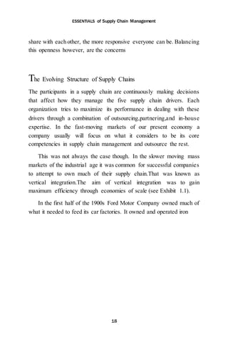 Basic concepts of supply chain management | DOCX