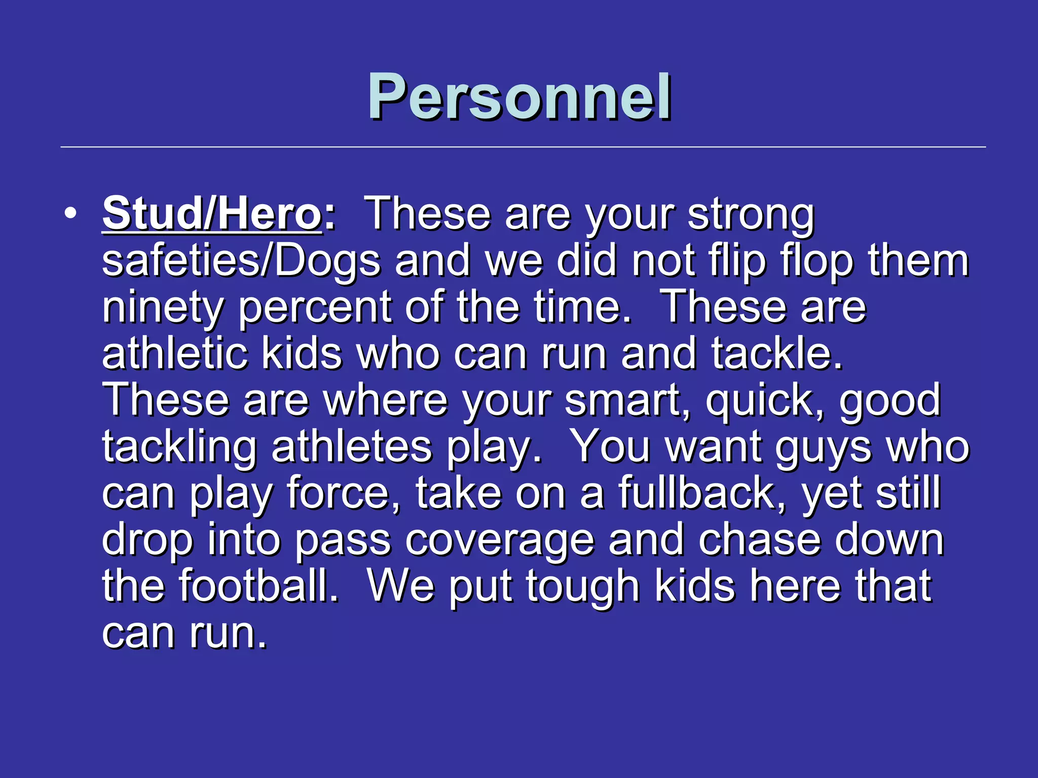 Basic concepts of_the_30_stack_defense (3) | PPT | College Football ...