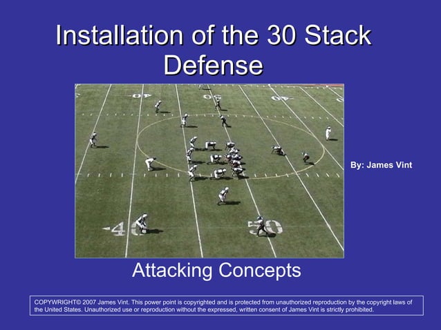 Basic concepts of_the_30_stack_defense (3) | PPT | College Football ...