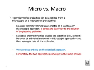 Basic Concepts of Thermodynamics | PPT | Free Download
