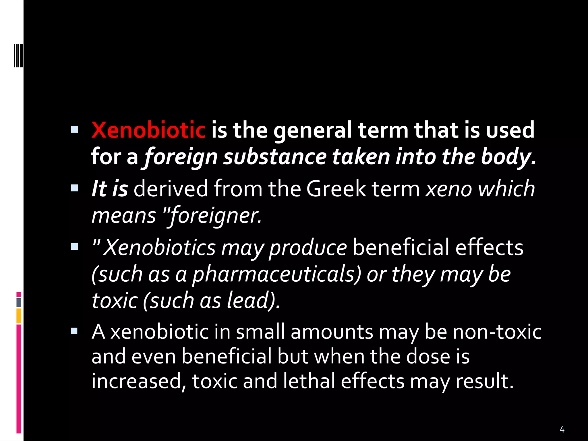 Basic concepts of toxicology | PPTX