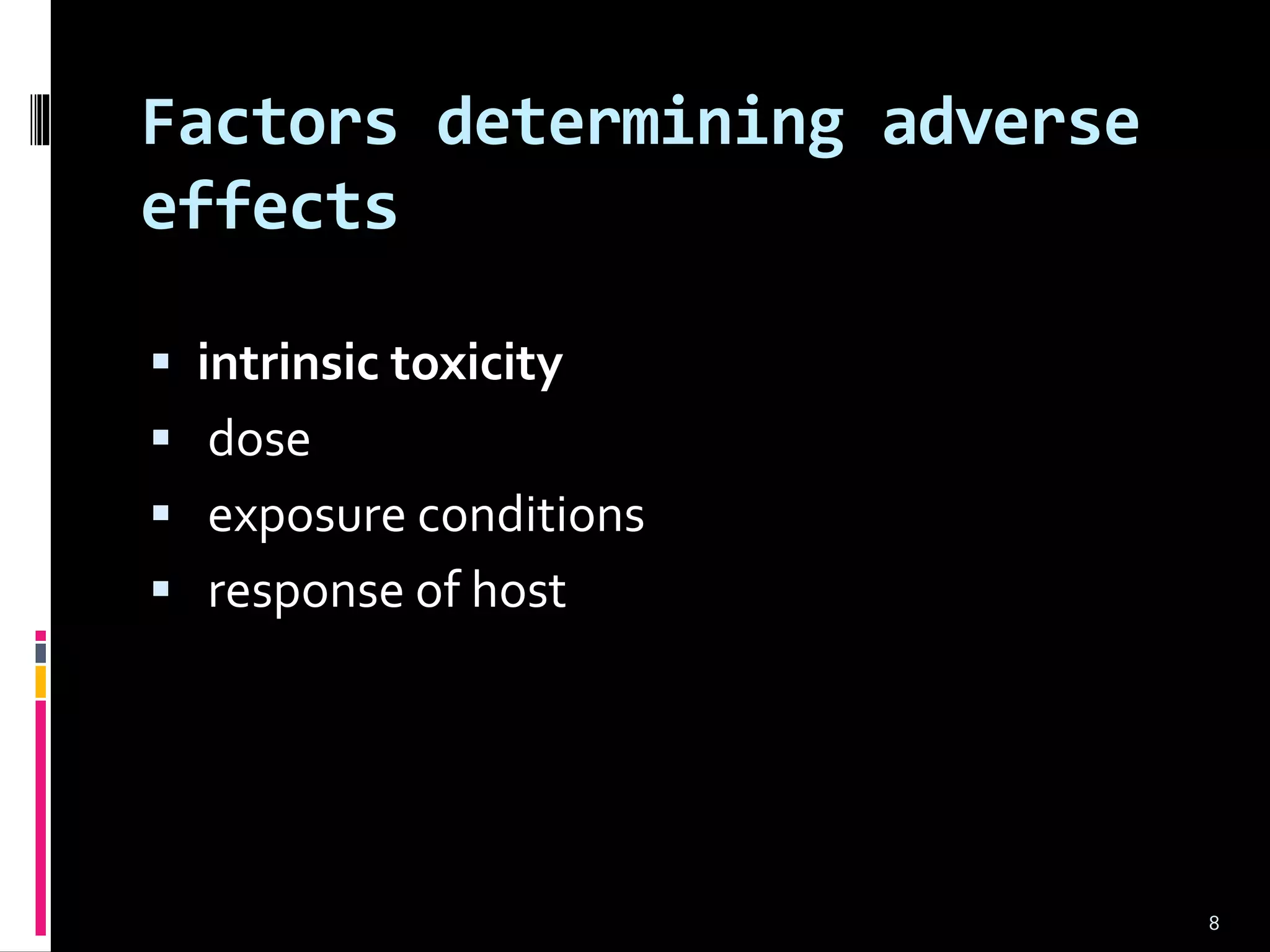 Basic concepts of toxicology | PPTX