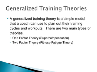 Basic concepts of training theory: WC HPE 345 | PPT
