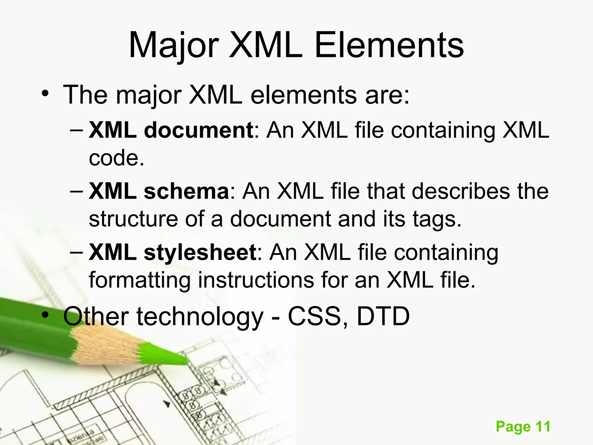 Basic concepts of xml | PPT