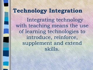 Basic concepts on integrating technology in instruction | PPT