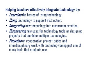 Basic concepts on integrating technology in instruction | PPTX