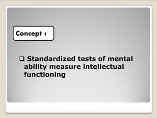 Basic concepts on learning mental ability and learning disabilities | PPT