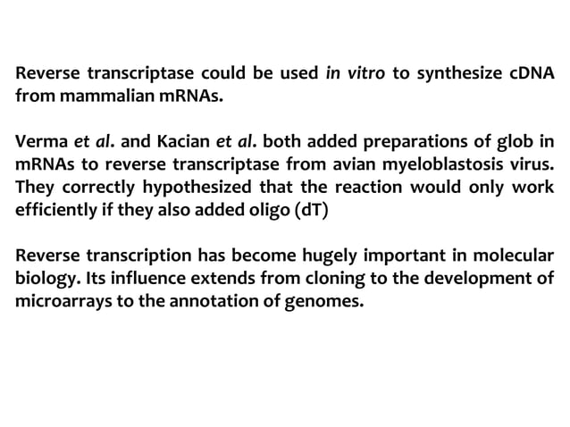 Basic concepts & scope of recombinant DNA technology | PPT