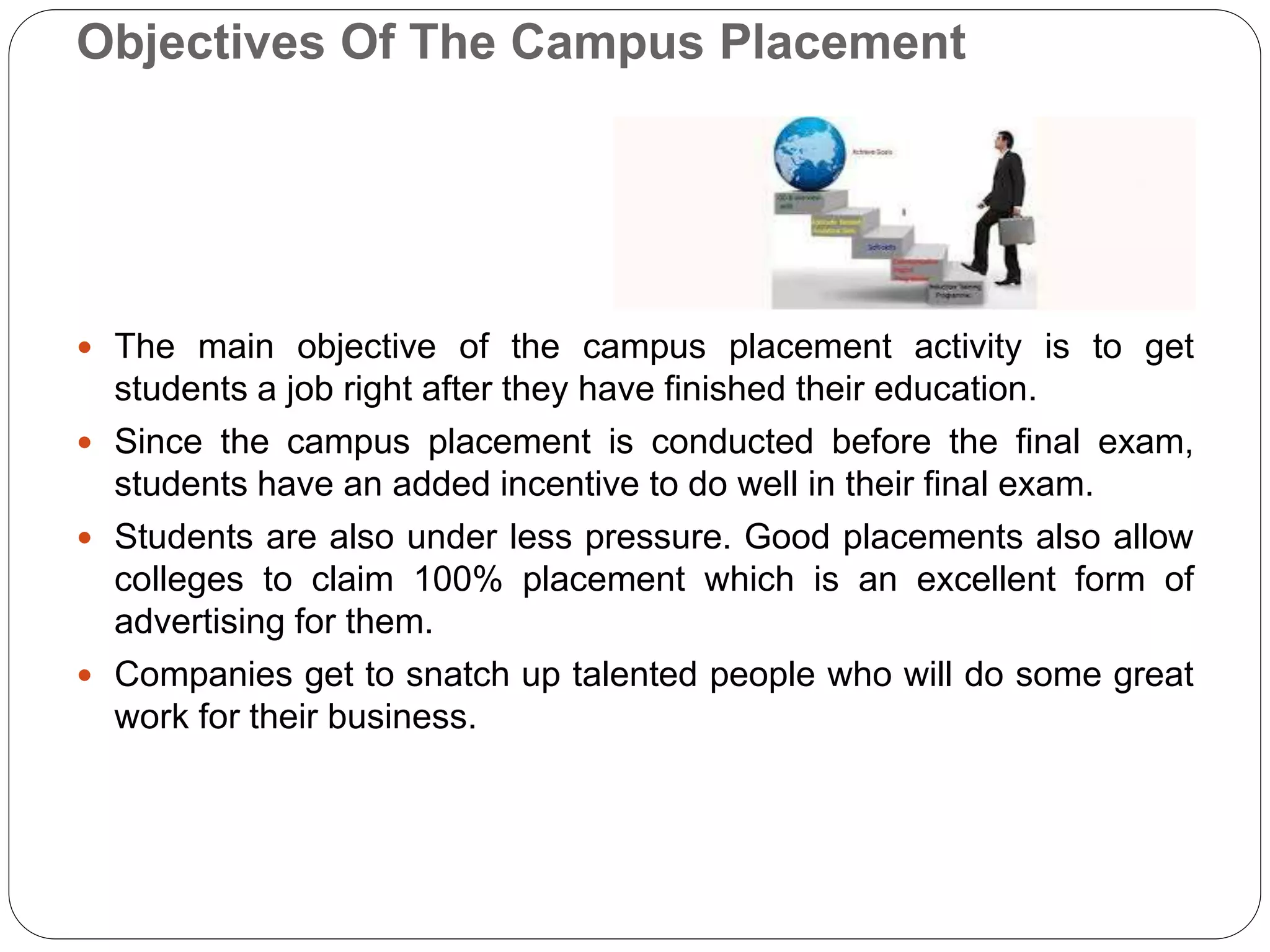 Basic concept strategy for campus hiring | PPTX