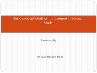 Basic concept strategy for campus hiring | PPTX