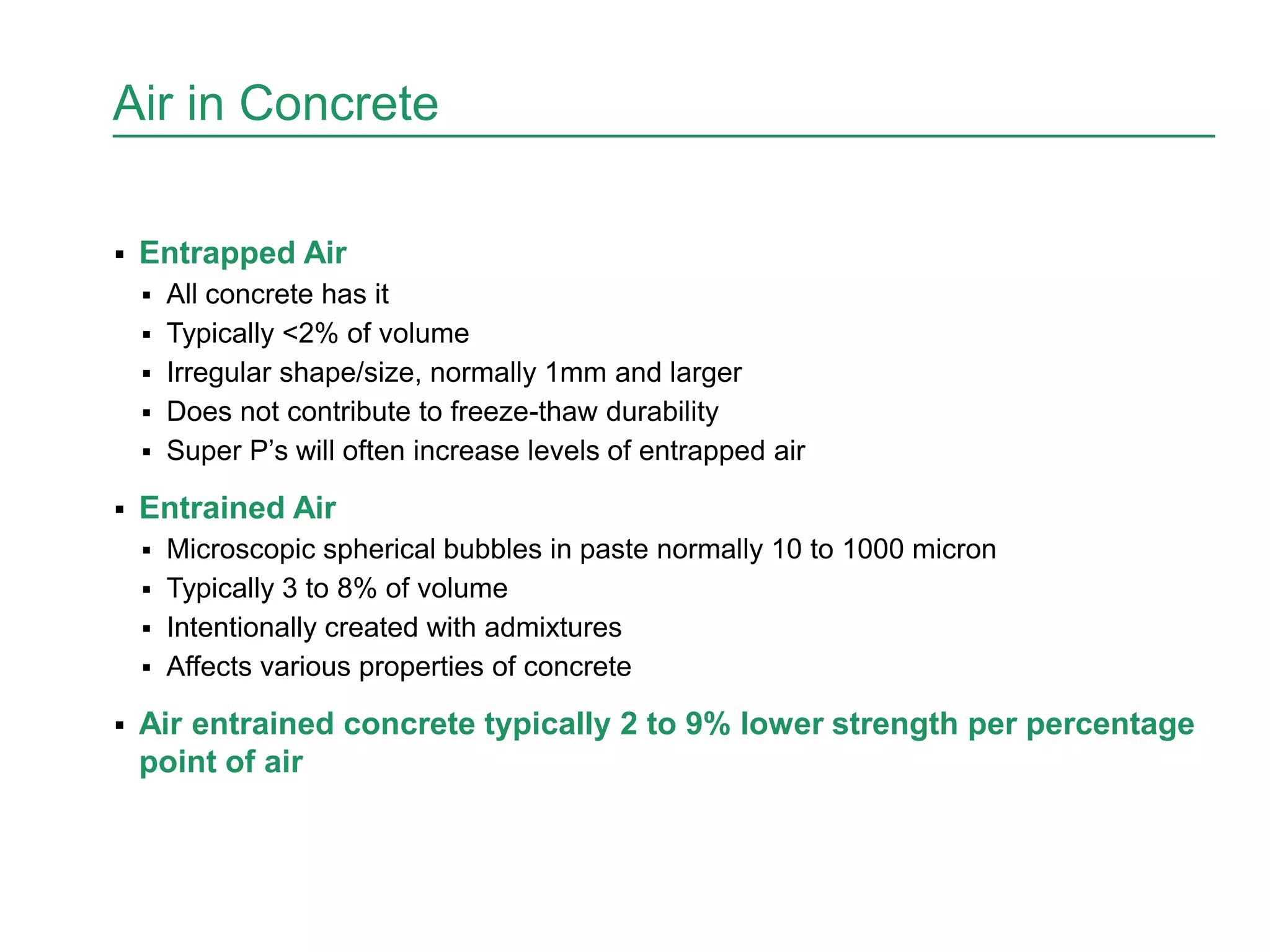 Basic concrete technology | PDF