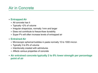 Basic concrete technology | PPT