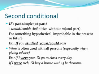 Conditional sentences and time clauses | PPTX
