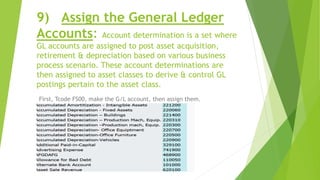 Basic configuration settings for fi asset accounting | PPTX