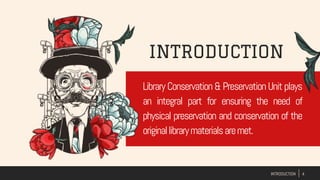 BASIC CONSERVATION & PRESERVATION | PPT