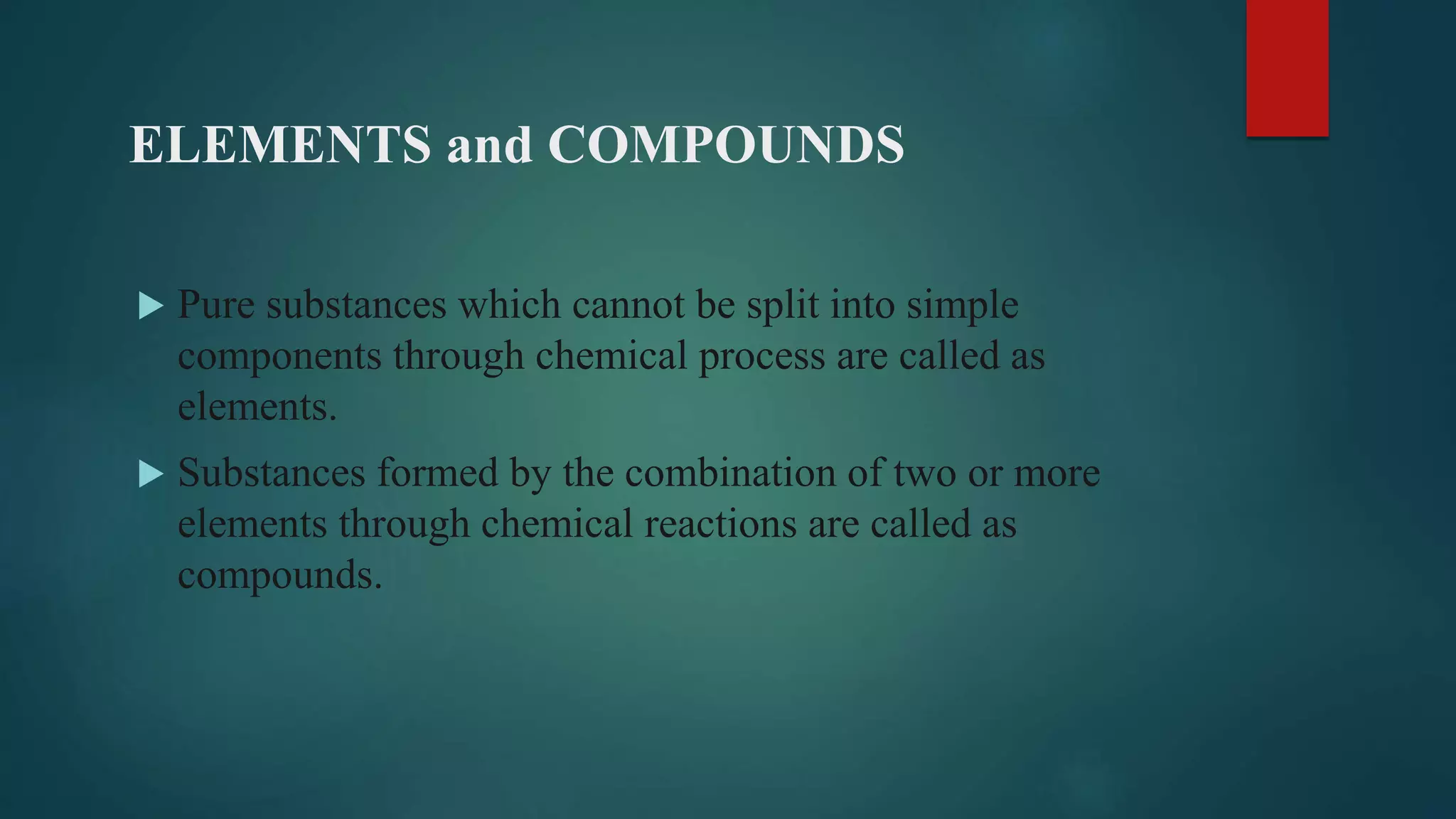 Basic constituents of matter | PPTX