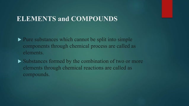 Basic constituents of matter | PPTX