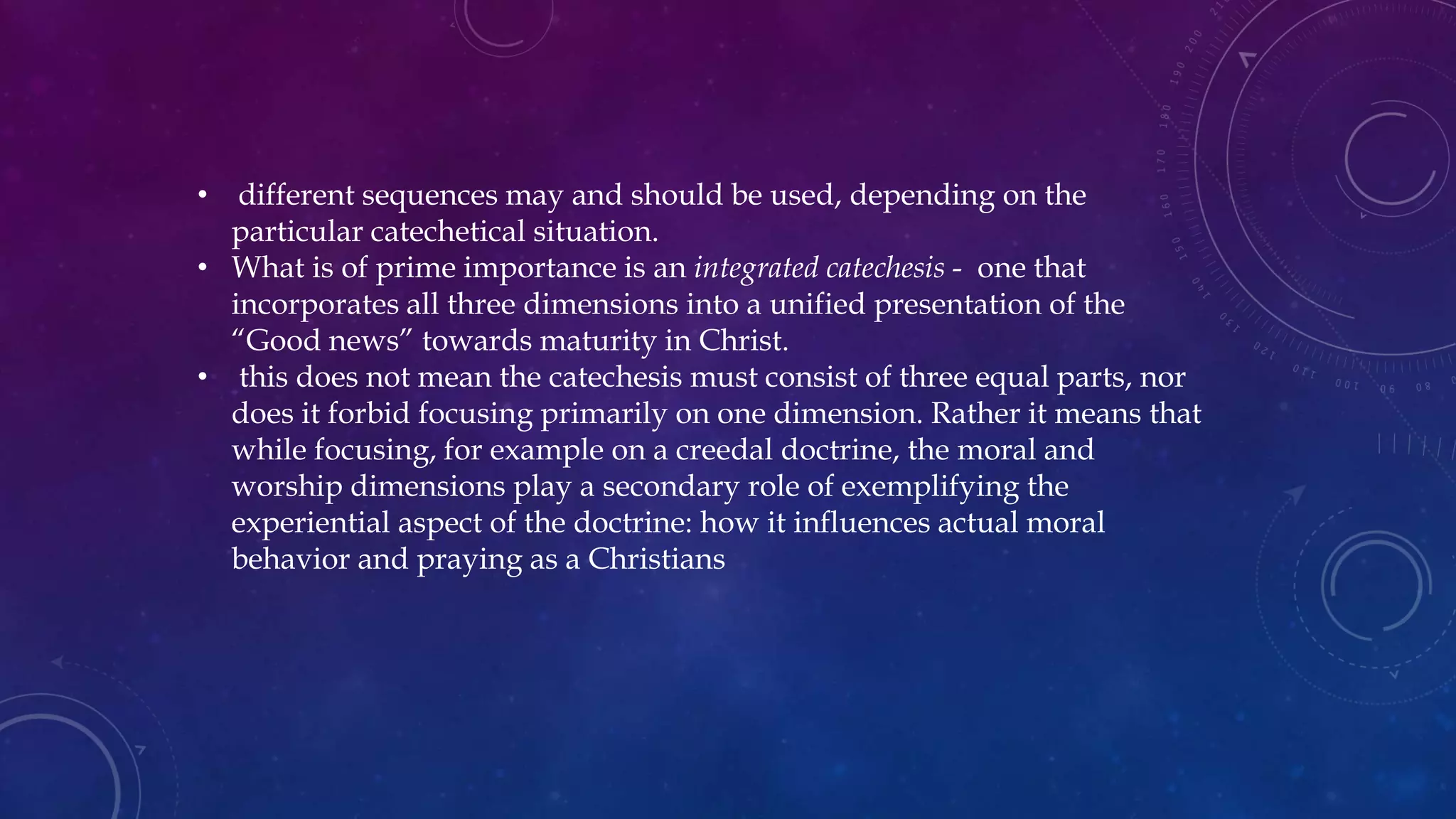 Catechetical Program Basic content Chapter V NCDP | PPTX