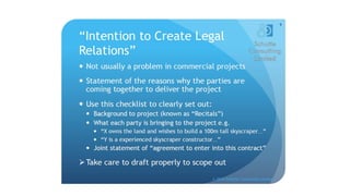Basic Contract Law for PMs webinar Part1: Contracts – what are they all ...