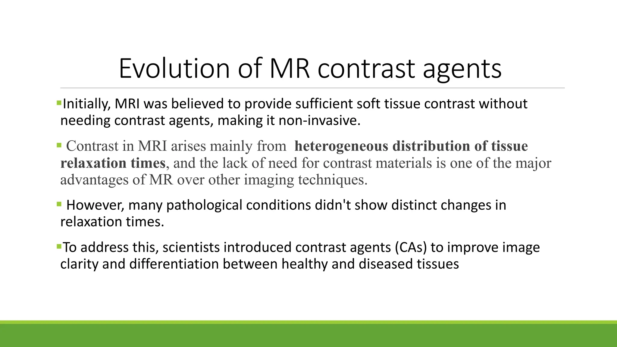 Basic contrast media used in MRI.pptxsarita gaire | PPTX
