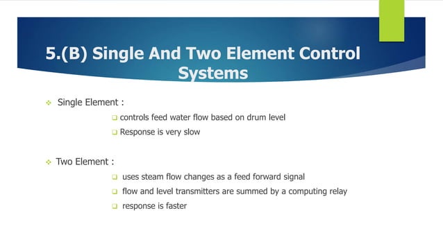 Basic controls for boilers | PPTX