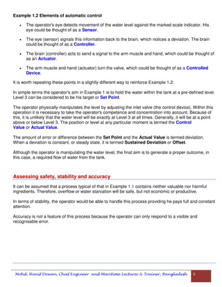 Basic Control Theory | PDF