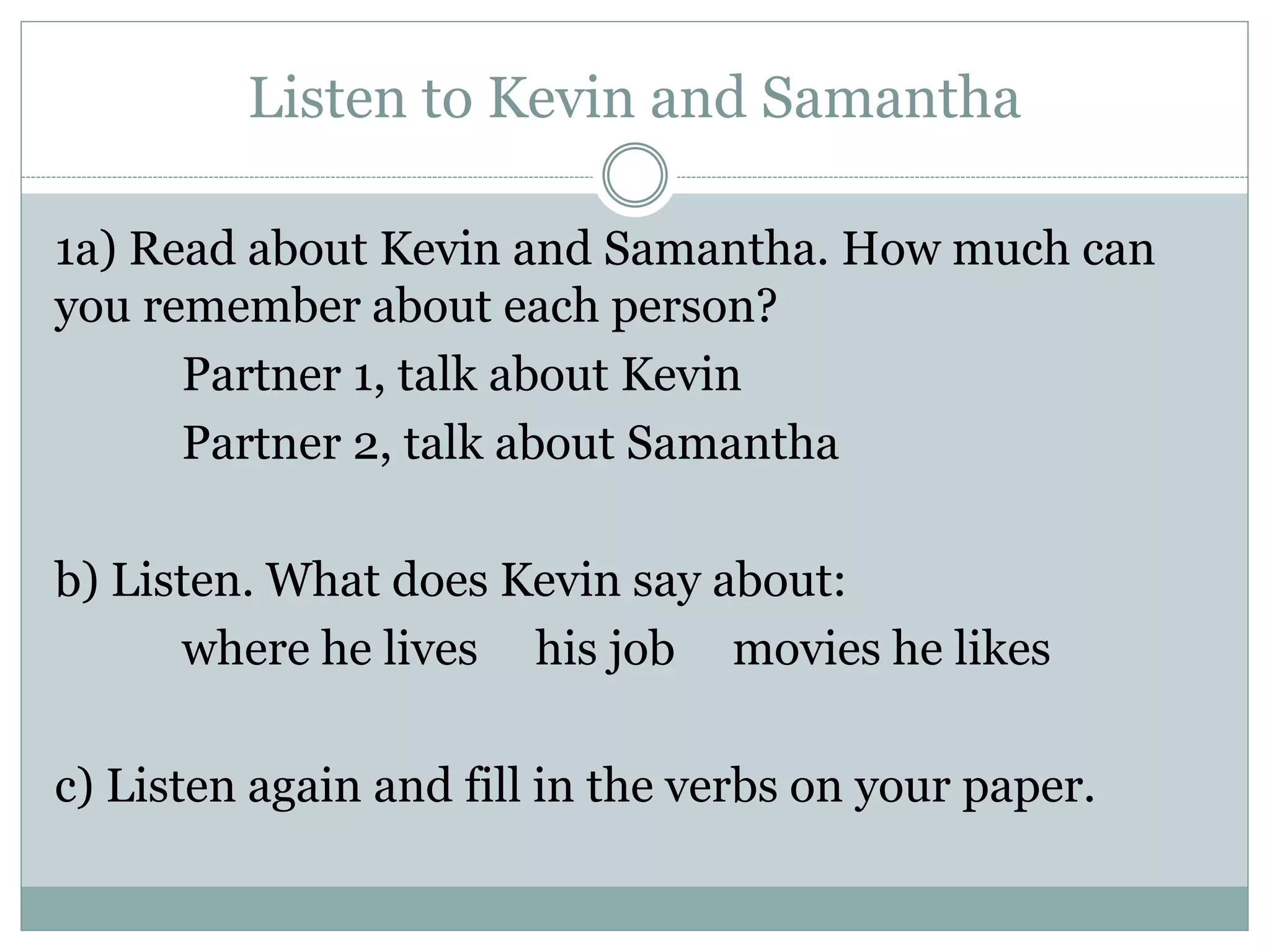 Basic conversation 5 | PPTX