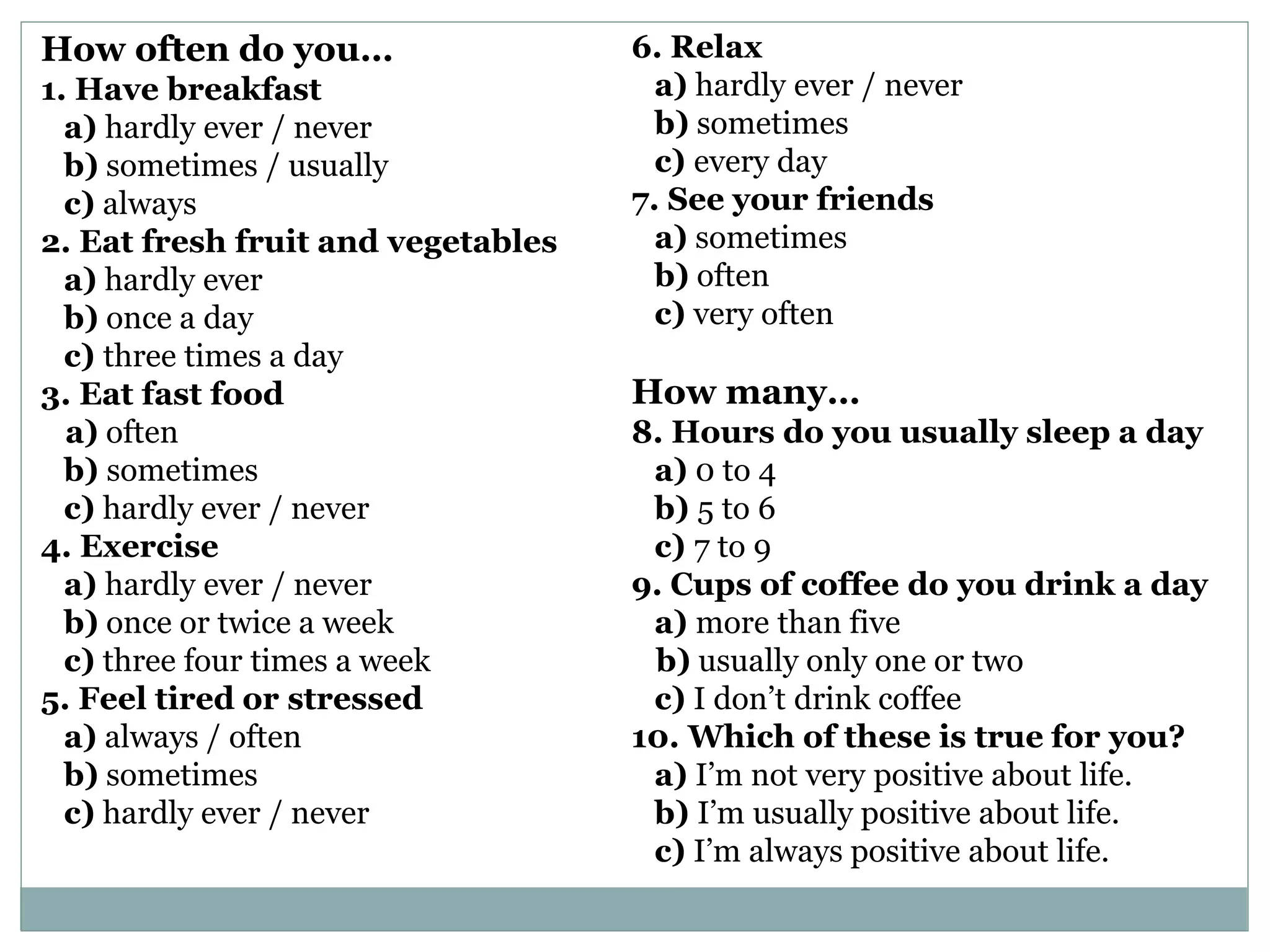 Basic conversation 7 | PPT