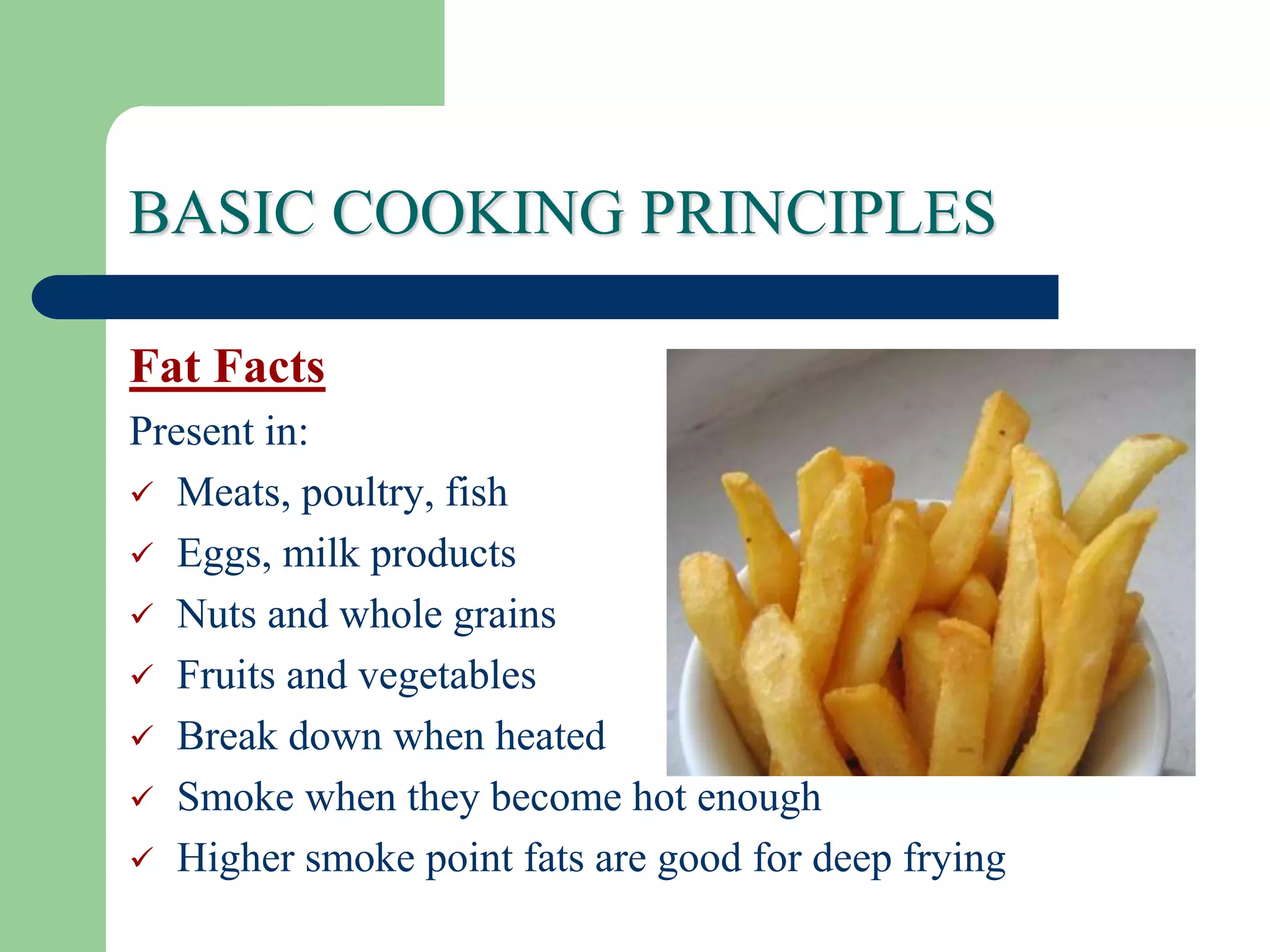 Basic cooking principles | PPT