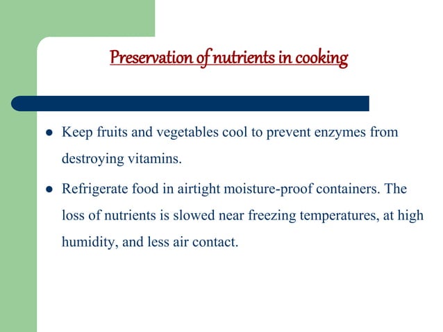 Basic cooking principles | PPT