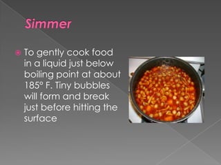 Basic cooking terms | PPTX