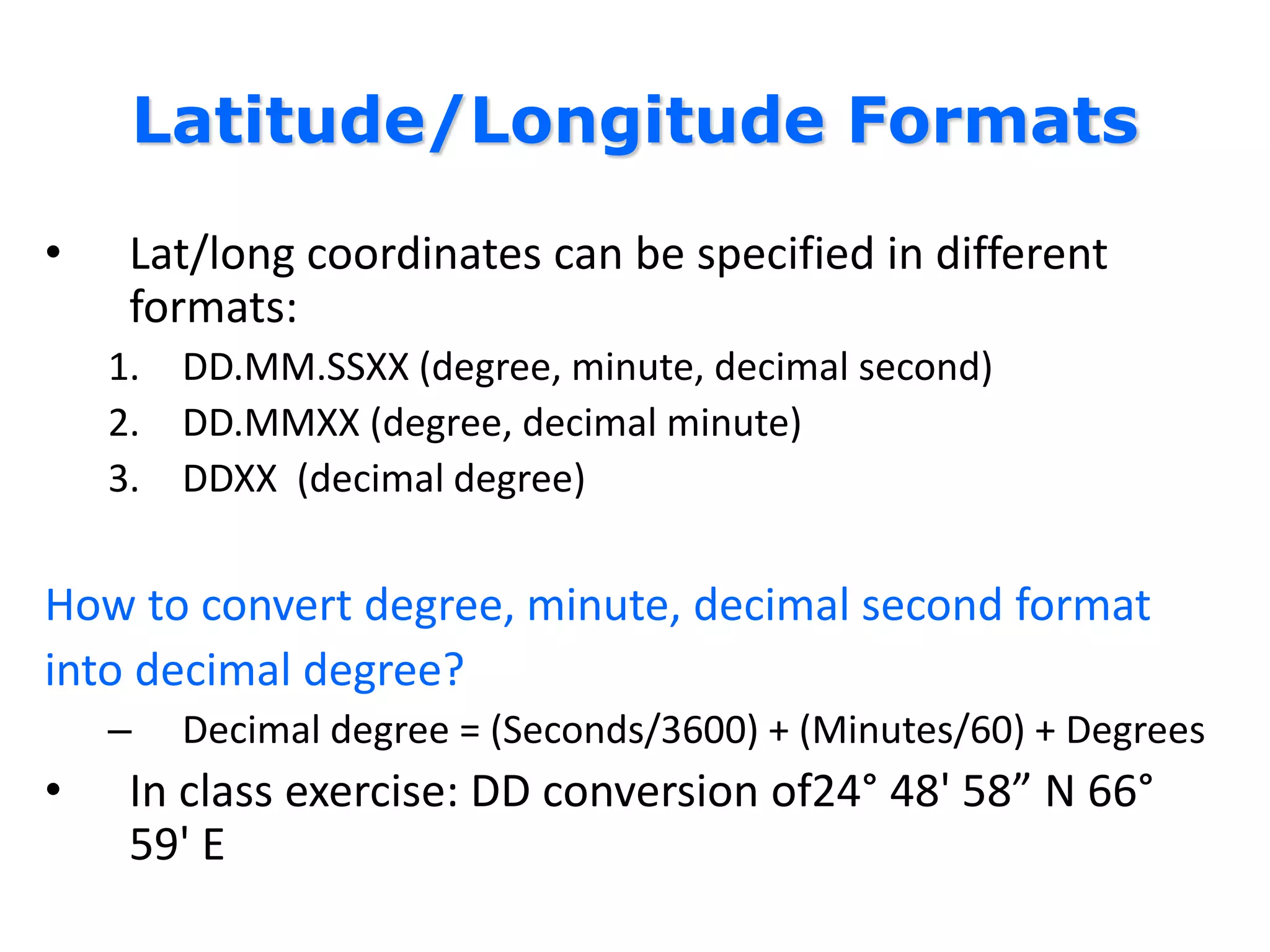 Basic coordinate system | PPTX