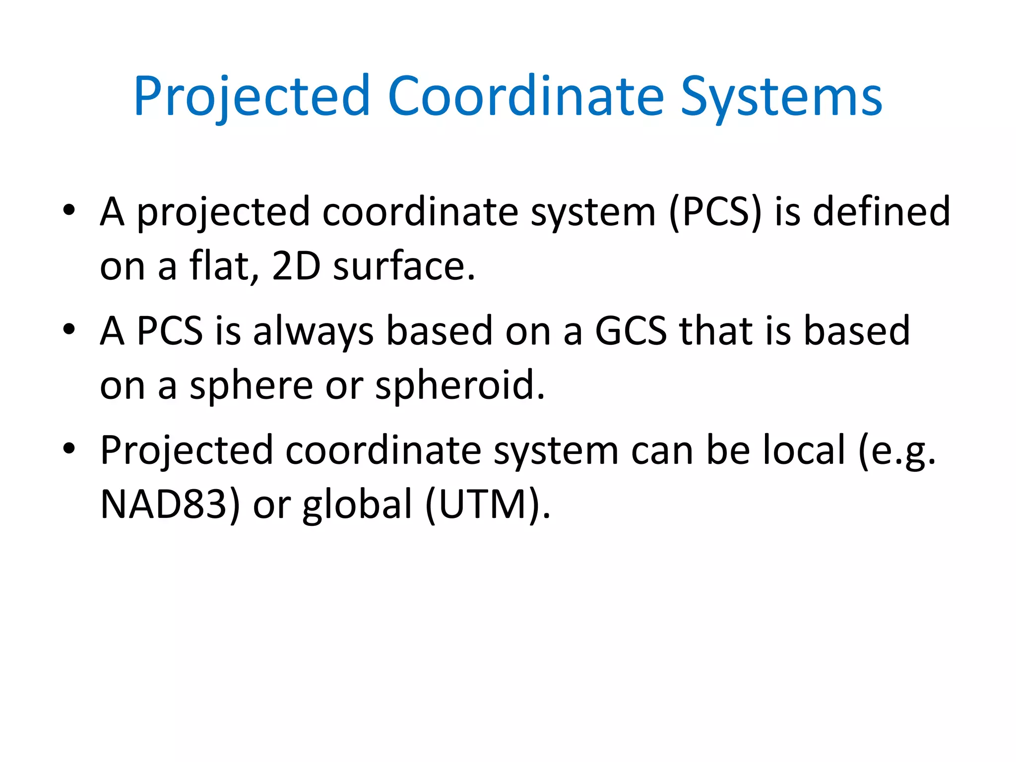 Basic coordinate system | PPTX