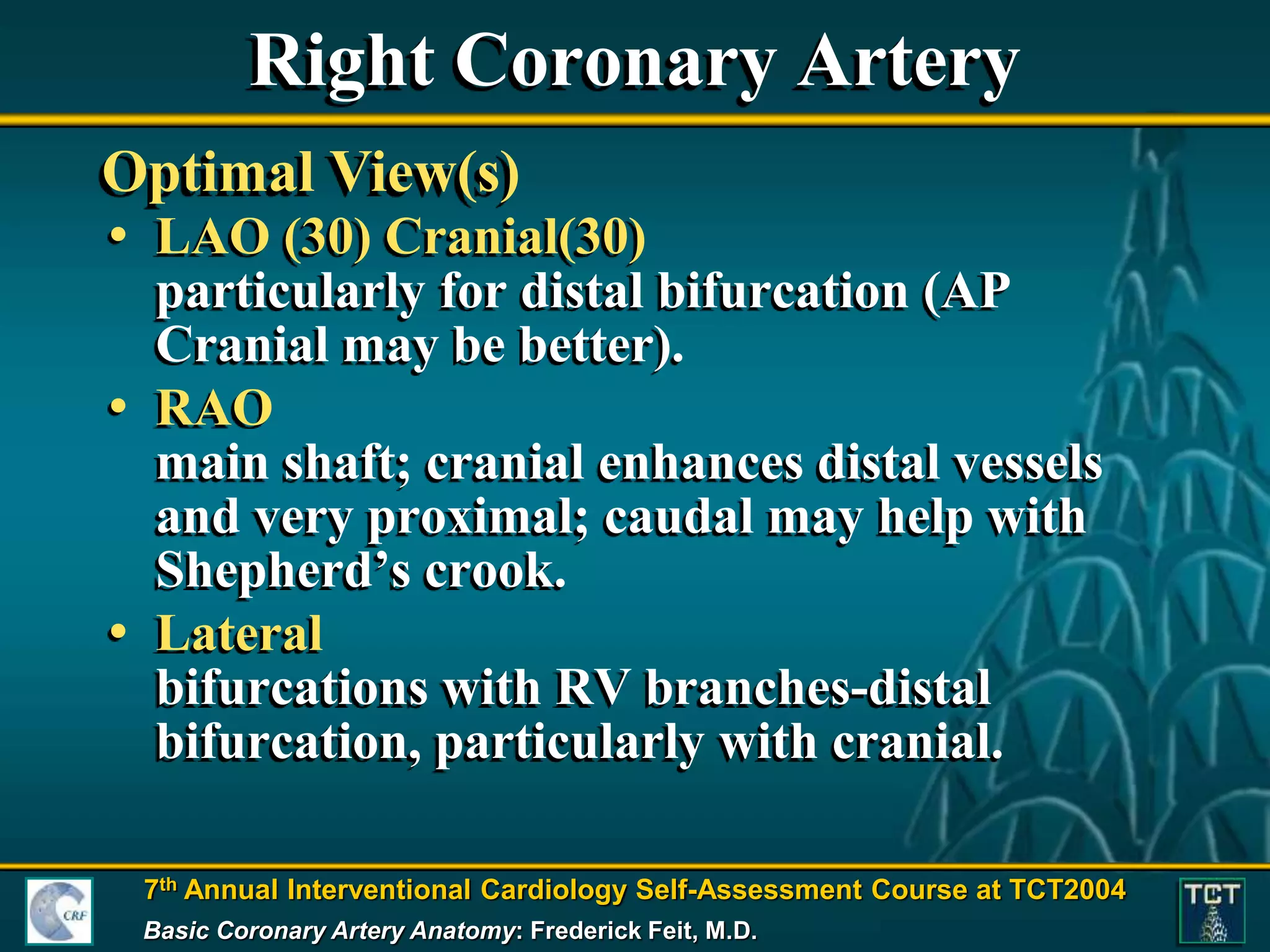 Basic Coronary Anatomy - Paul Fefer, MD..ppt
