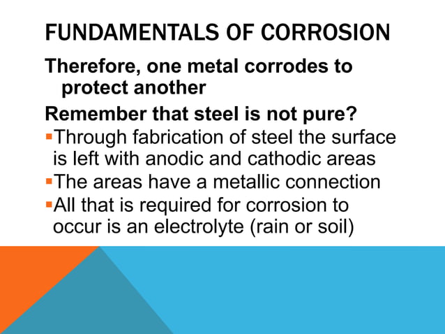 Basic Corrosion - CP Series - Eric Langelund | PPT