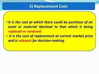 Basic cost concepts | PPTX