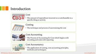 Basic cost concepts | PDF