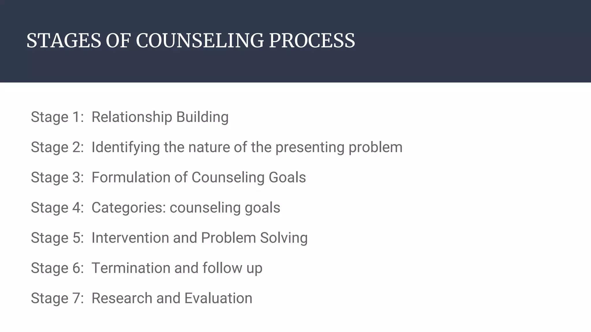 Basic counseling skills | PPTX
