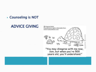powerpoint for basic counseling skills.ppt