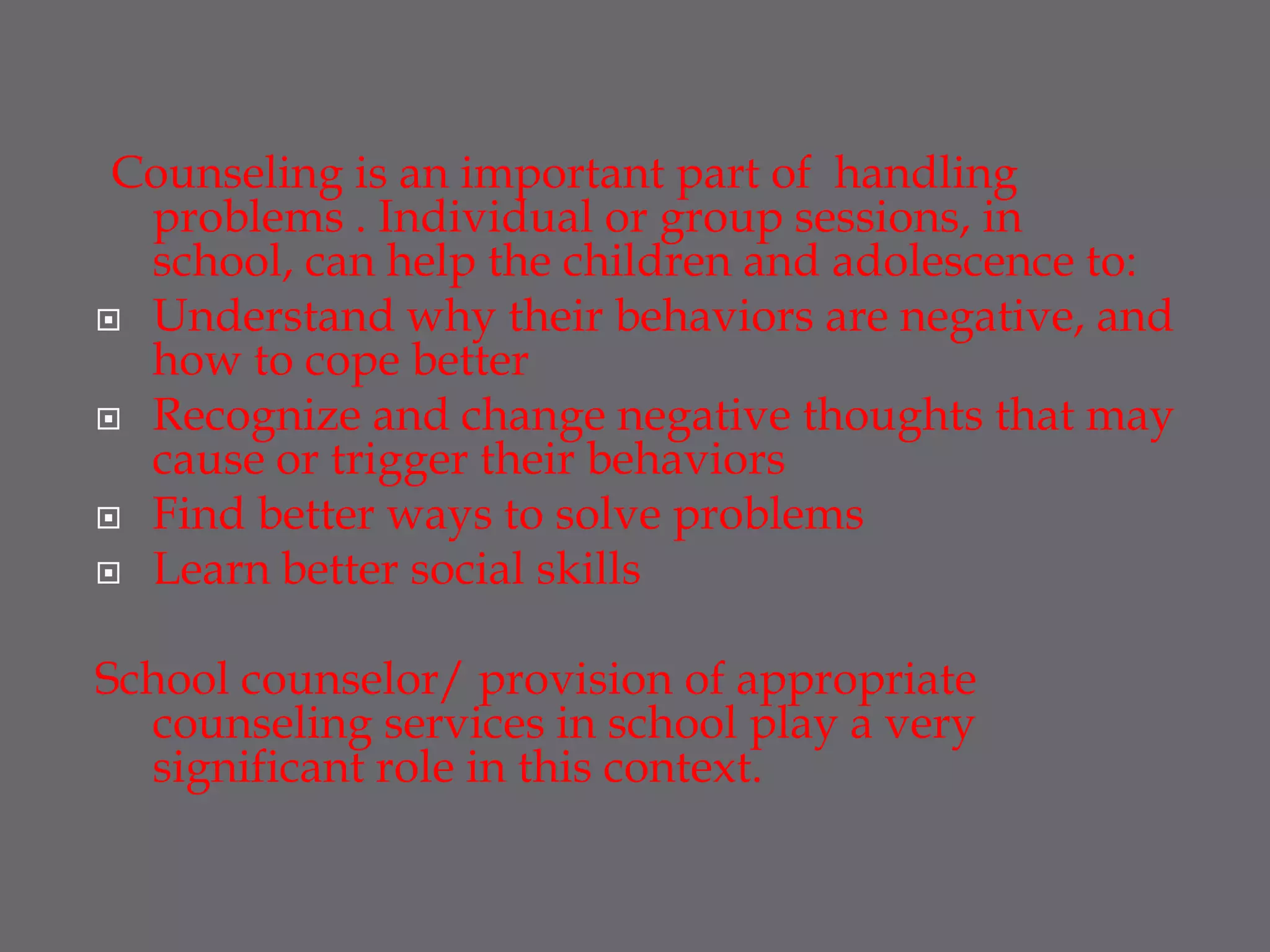 Basic counselling skills | PPTX