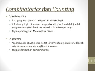 Basic Counting | PDF